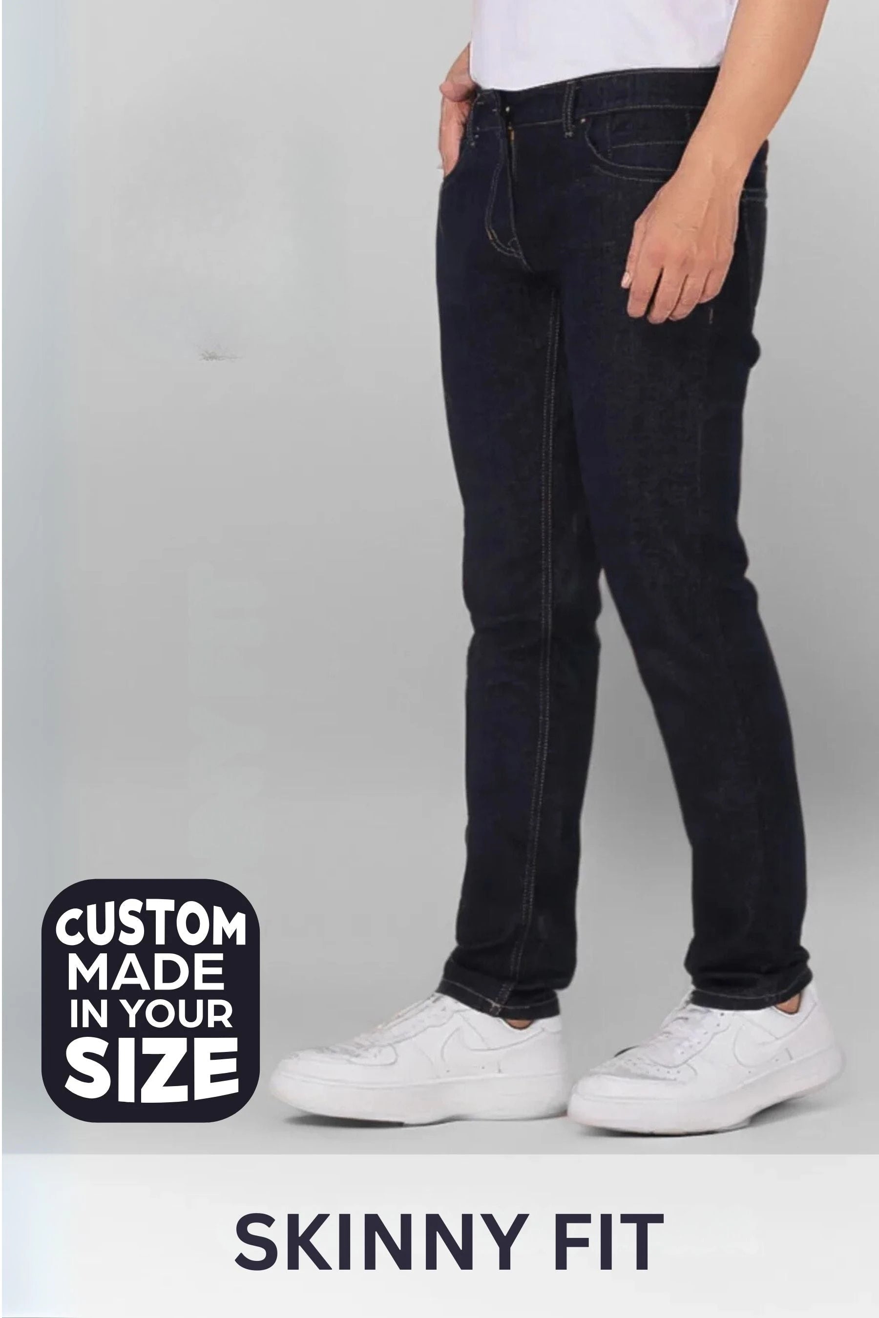Shop High Quality Custom Made skinny fit jeans for Men – Enim Custom ...