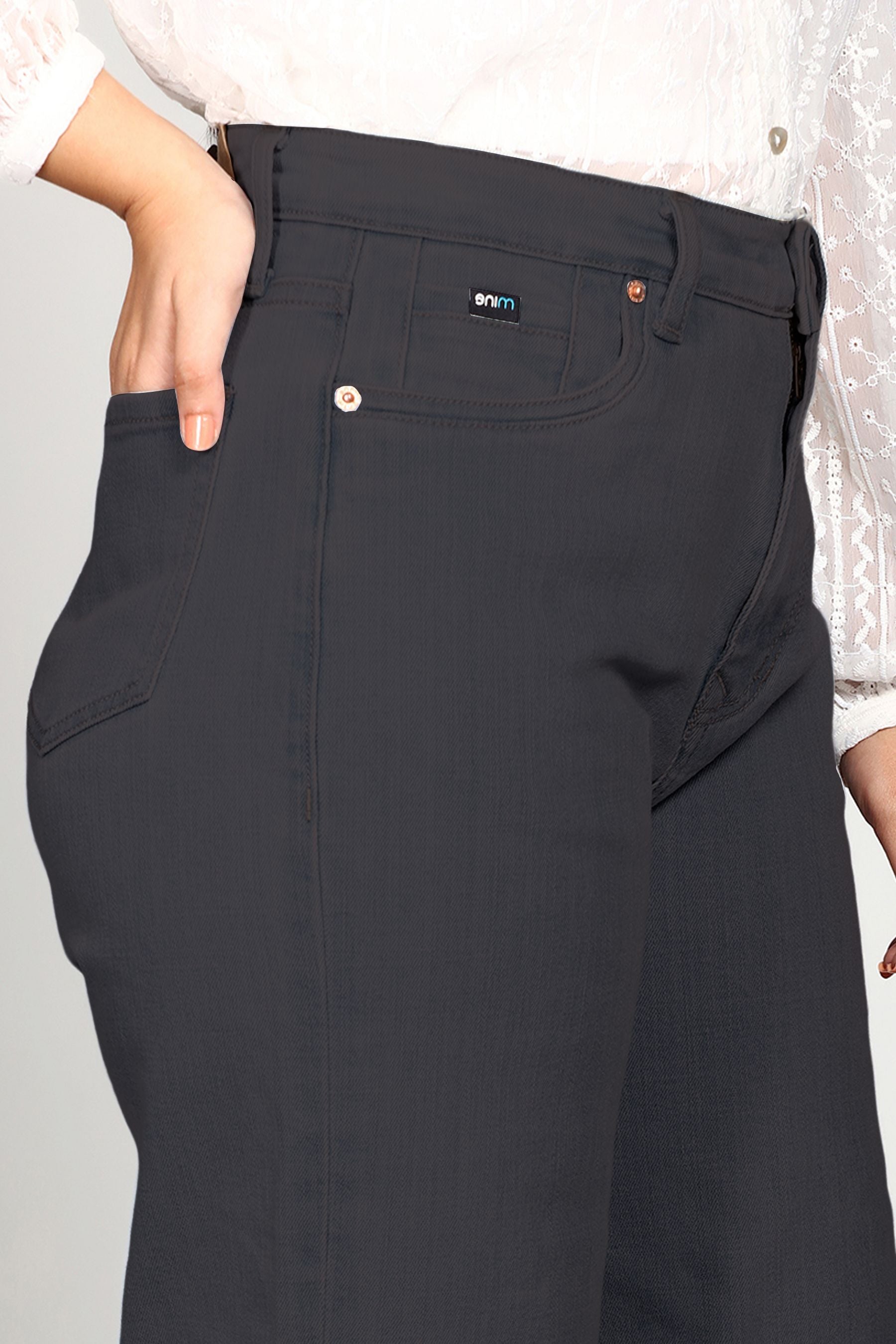 Shop Graphite Wide Leg Jeans for Women – Enim Custom Clothing