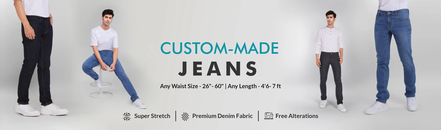 Custom Jeans for Men: Buy Premium Custom Jeans for Perfect Fit – Enim ...